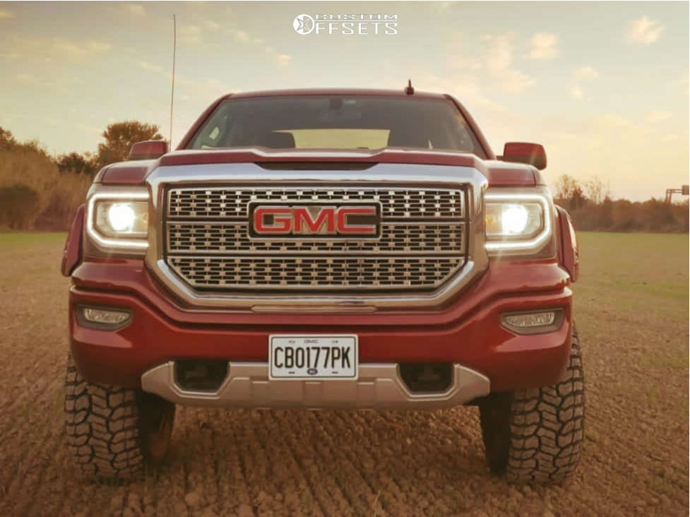 2017 GMC Sierra 1500 with 20x12 9 Ballistic Gladiator and 35/12.5R20 ...
