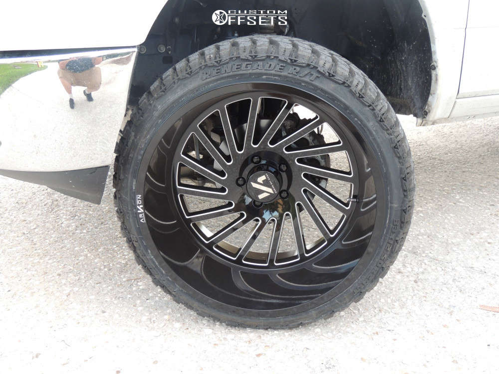 2019 Ram 1500 Classic with 24x14 -81 ARKON OFF-ROAD Caesar and 33/12 ...