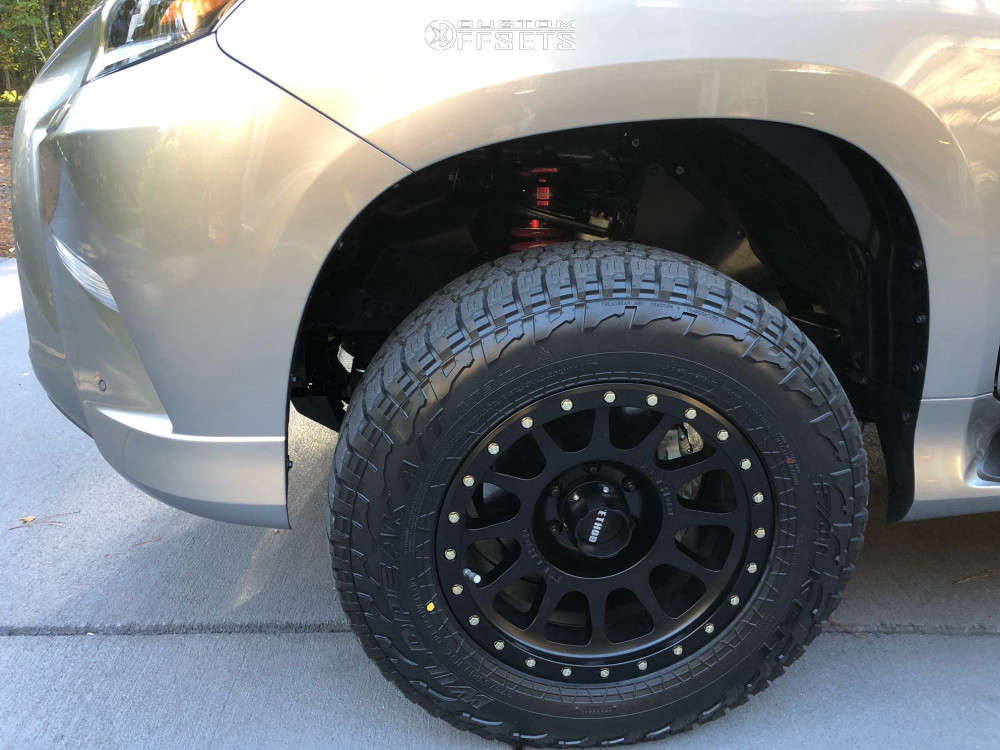 2020 Lexus GX460 with 18x9 -12 Method Mr305 and 275/65R18 Falken ...