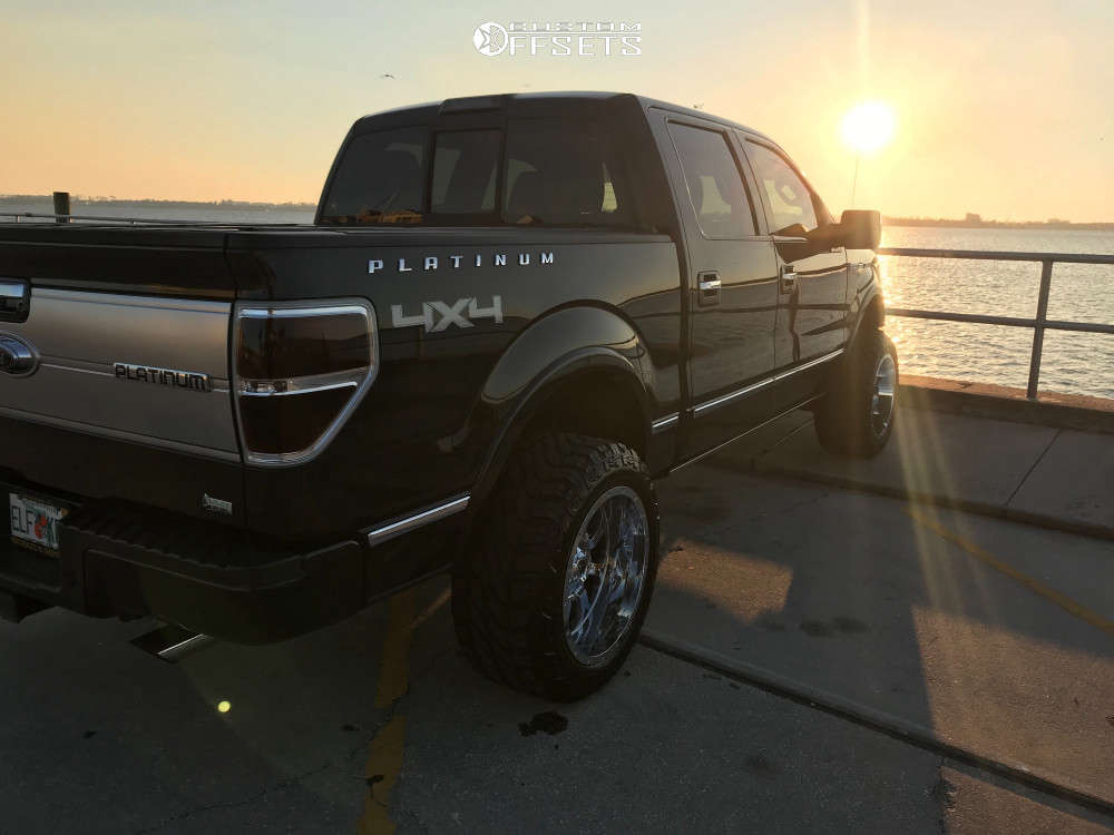2010 Ford F-150 with 20x12 -44 Fuel Krank and 33/12.5R20 Red Dirt Road ...