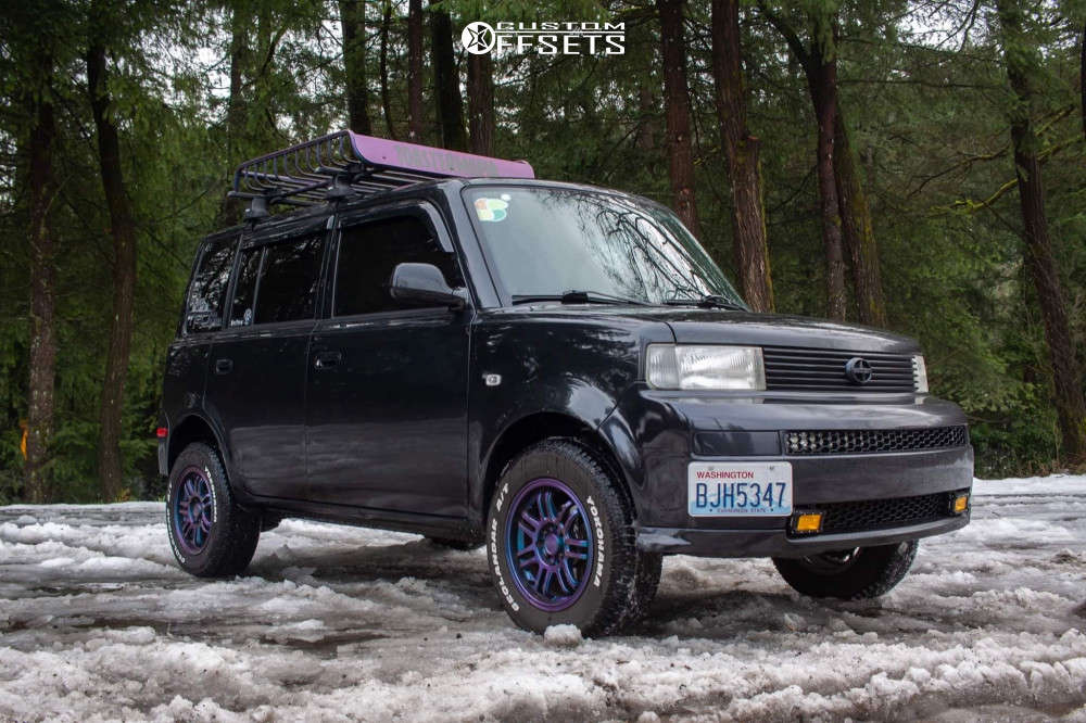 2006 Scion XB with 15x7.5 38 Voxx Legra and 205/70R15 Yokohama ...