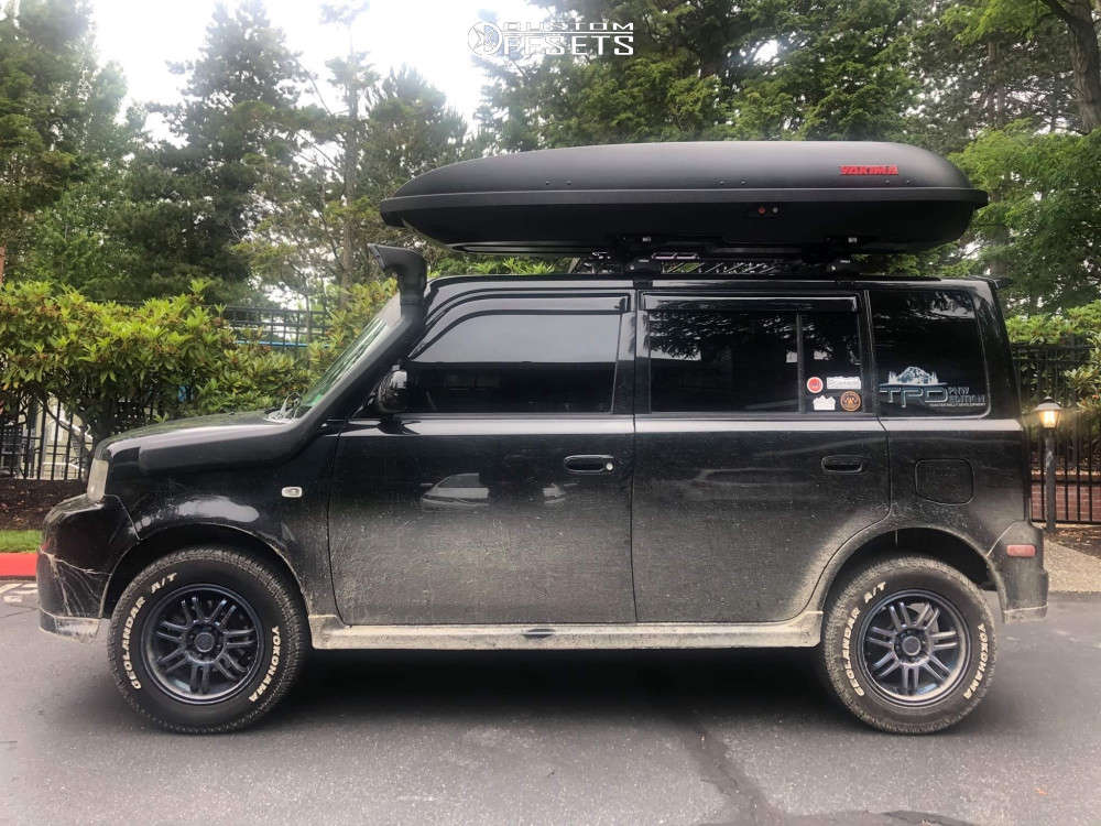 2006 Scion XB with 15x7.5 38 Voxx Legra and 205/70R15 Yokohama ...