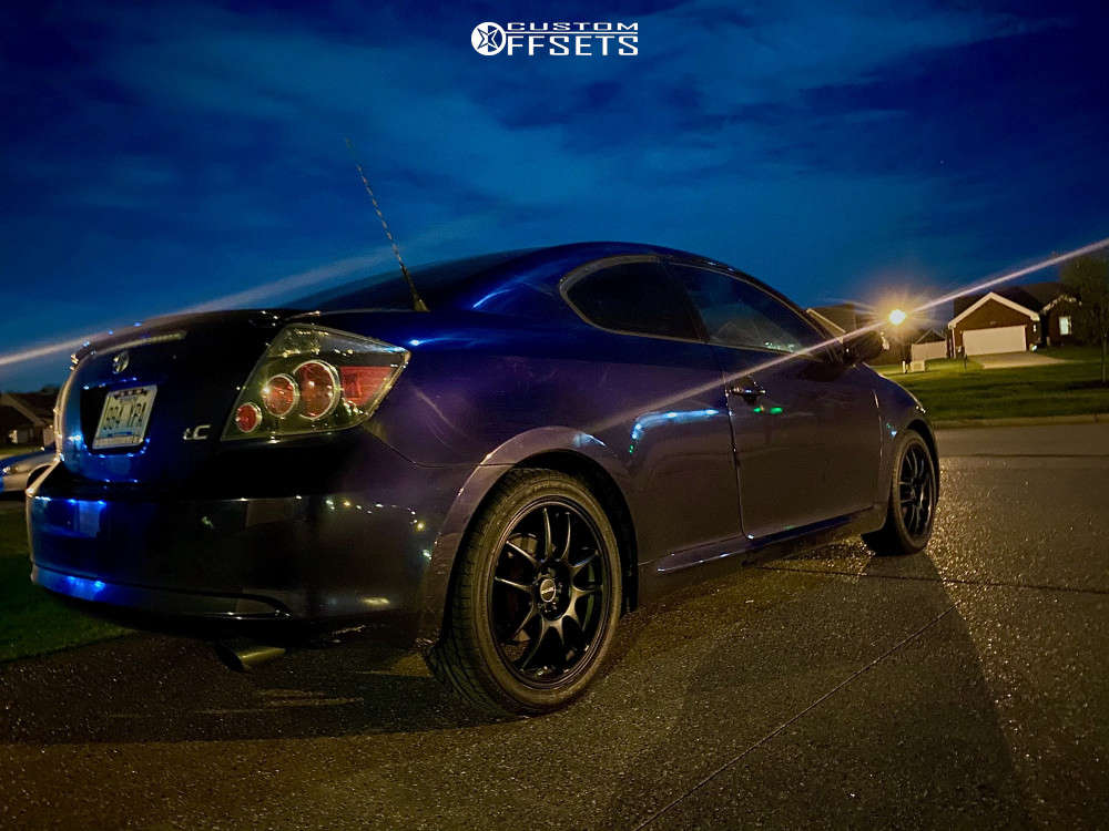 2010 Scion TC with 17x7 40 Drag Dr31 and 215/45R17 Achilles Atr Sport 2 ...