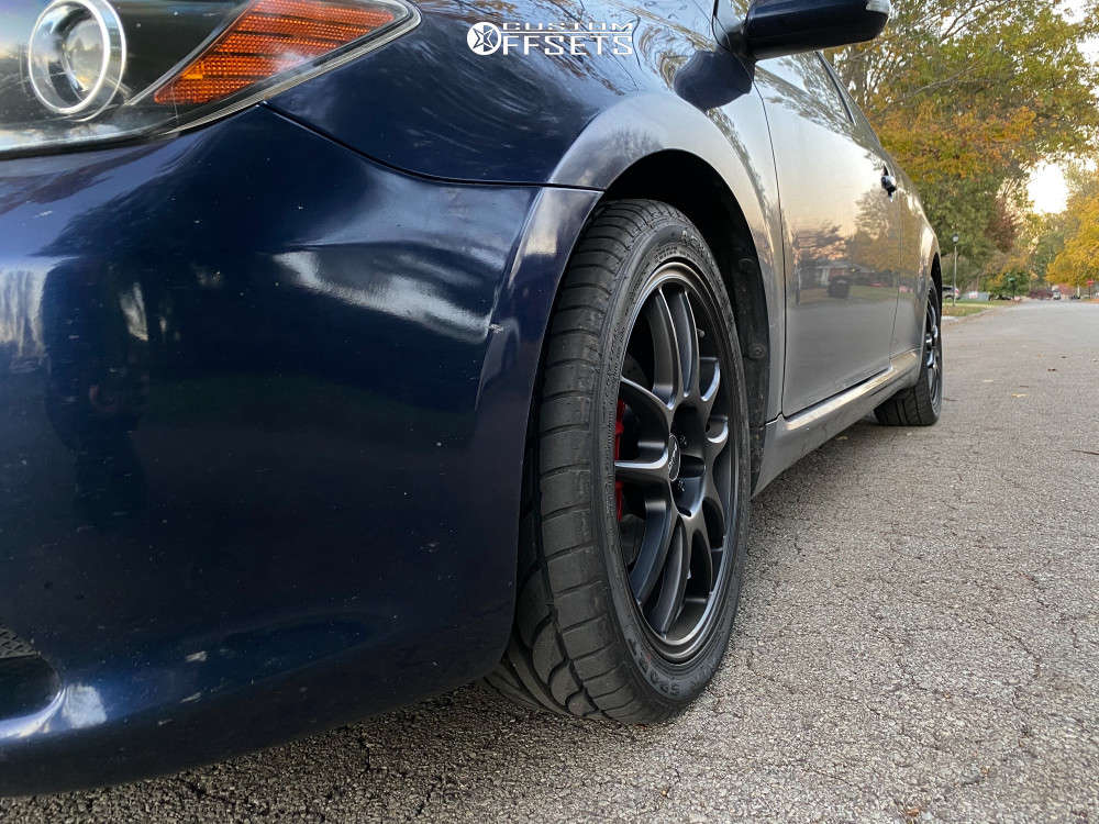 2010 Scion TC with 17x7 40 Drag Dr31 and 215/45R17 Achilles Atr Sport 2 ...