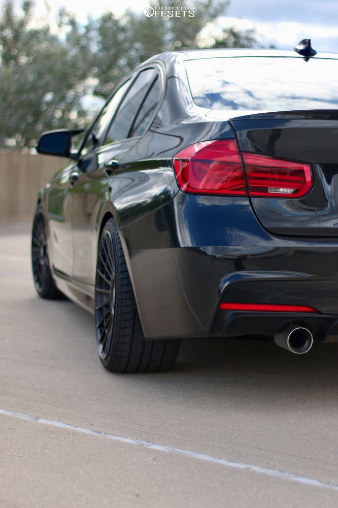 2012 BMW 335i with 19x8.5 35 Rotiform Las-r and 235/35R19 Achilles Atr ...