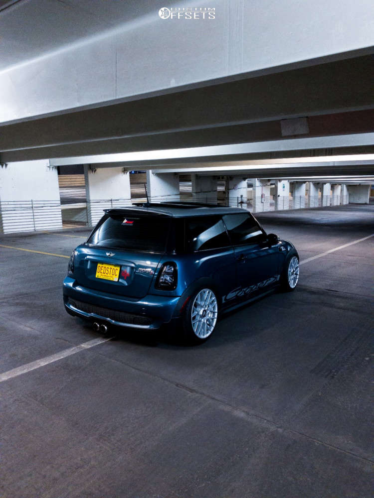 2010 Mini Cooper with 17x8 30 Rotiform Rse and 205/40R17 Nankang Ns-25 ...