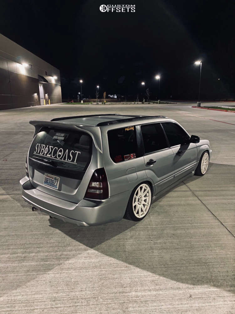 2003 Subaru Forester with 17x8.25 40 XXR 527 and 215/40R17 Vizzoni Zsr ...