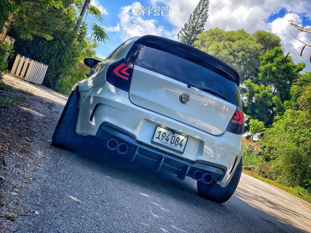 2007 BMW 1 Series M with 18x10.5 25 ESR Cs3 and 245/35R18 Nitto Nt05 ...