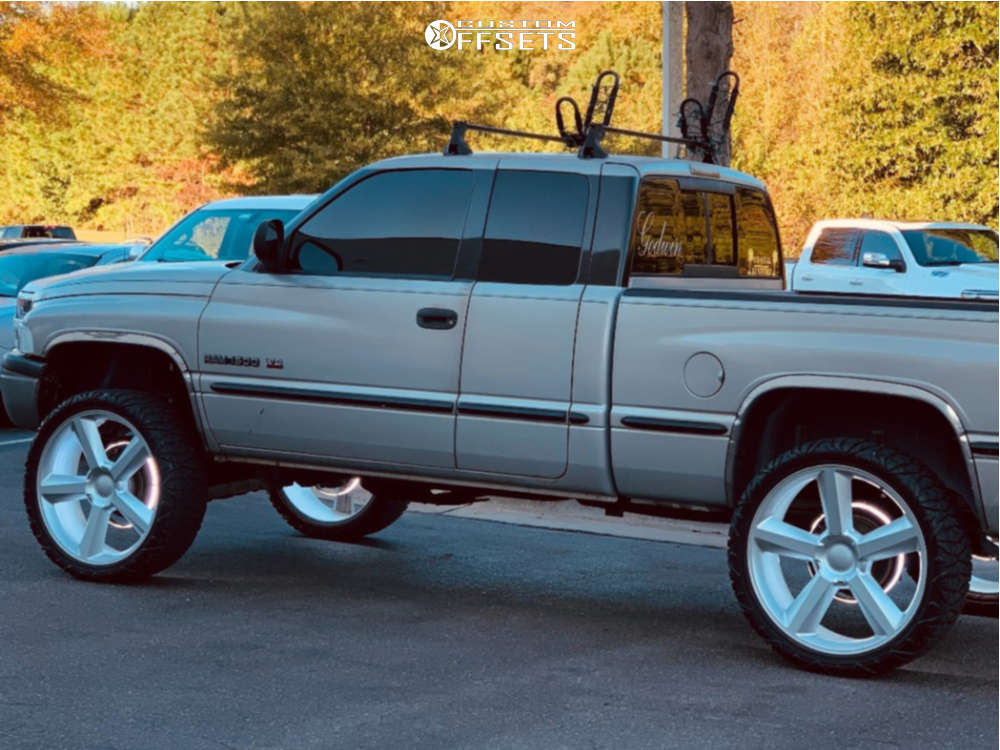 2000 Dodge Ram 1500 with 26x10 0 OEM Wheels LTZ and 35/13.5R26 Pioneer ...