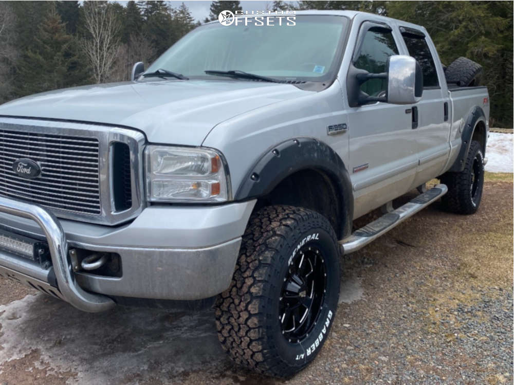 2006 Ford F-350 Super Duty with 18x9 0 Moto Metal Mo962 and 35/12.5R18 ...