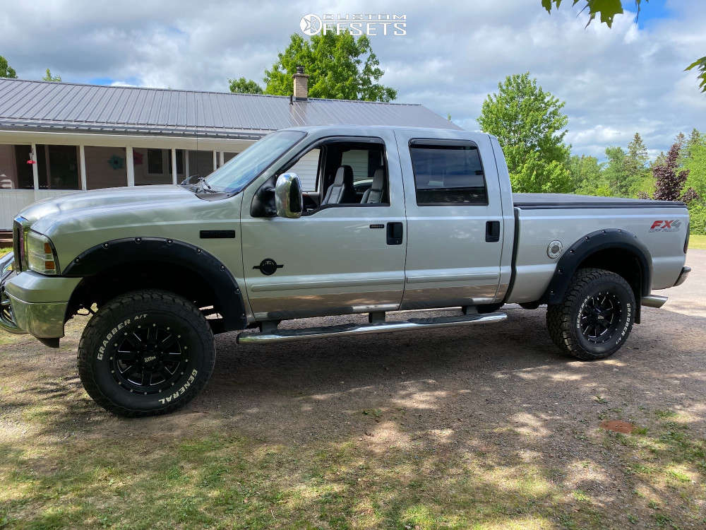 2006 Ford F-350 Super Duty with 18x9 Moto Metal Mo962 and 35/12.5R18 ...