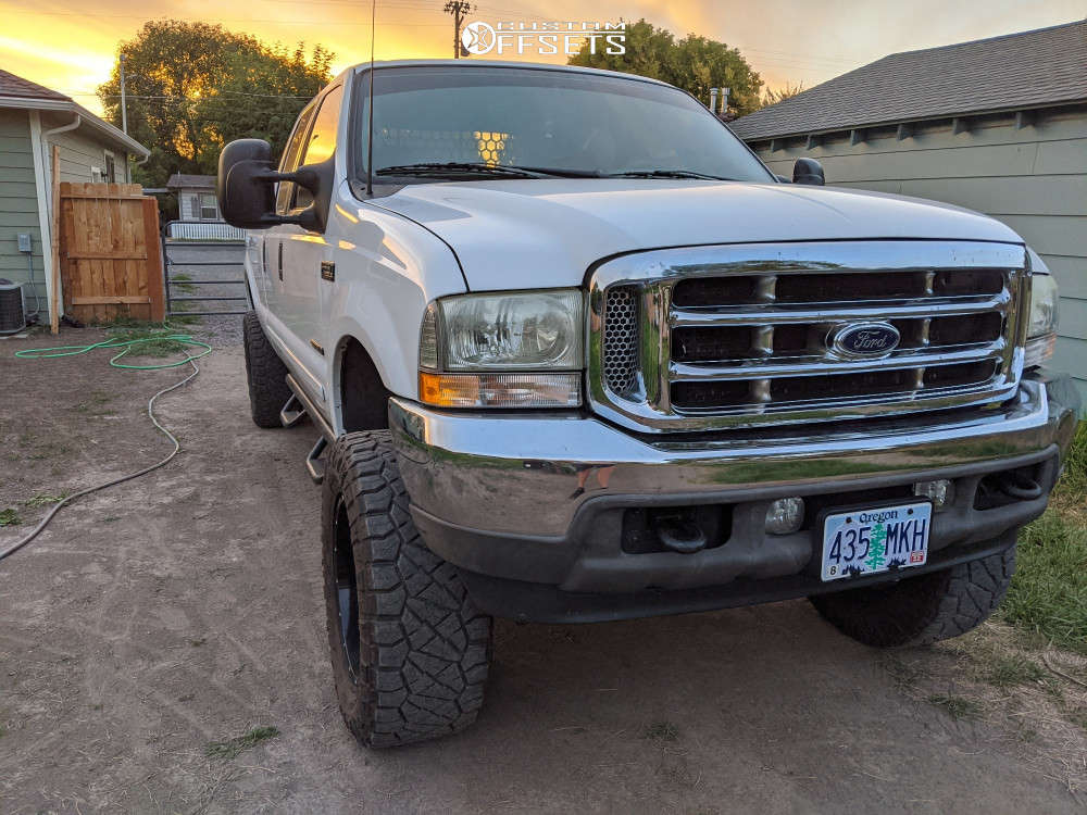 2002 Ford F-250 Super Duty with 20x10 -19 Hostile Sprocket and 325 ...