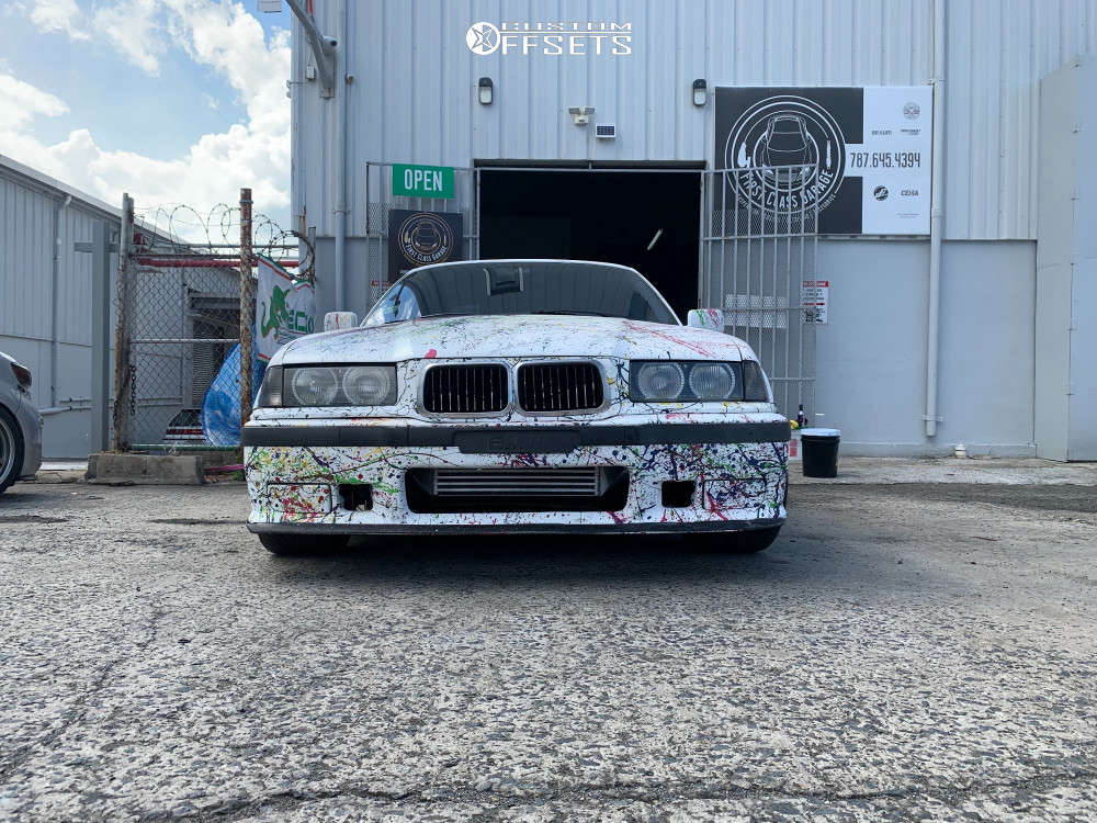 1993 BMW 325is with 17x9 30 Apex Arc-8 and 235/45R17 Zestino Gredge 07r ...