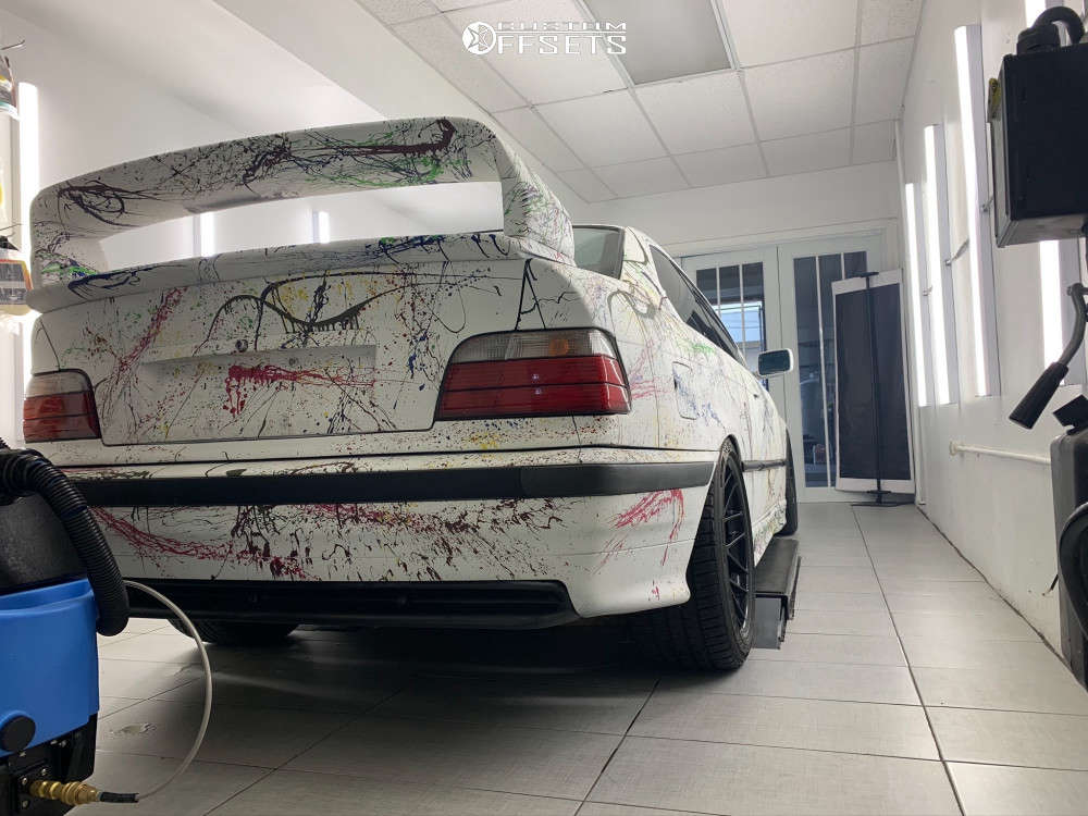 1993 BMW 325is with 17x9 30 Apex Arc-8 and 235/45R17 Zestino Gredge 07r ...