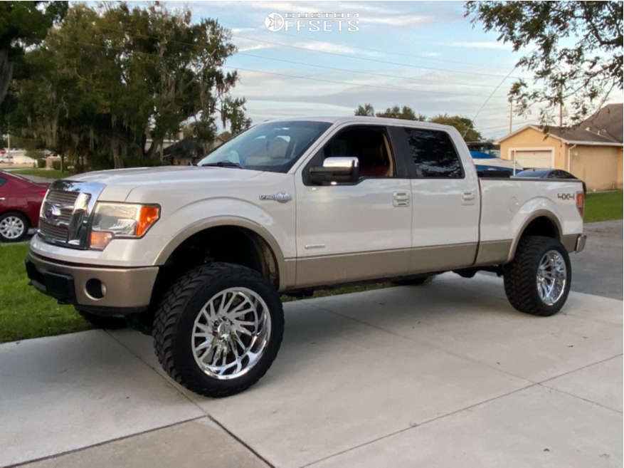 2012 Ford F-150 with 22x12 -45 Tuff T2a and 325/50R22 AMP Mud Terrain ...