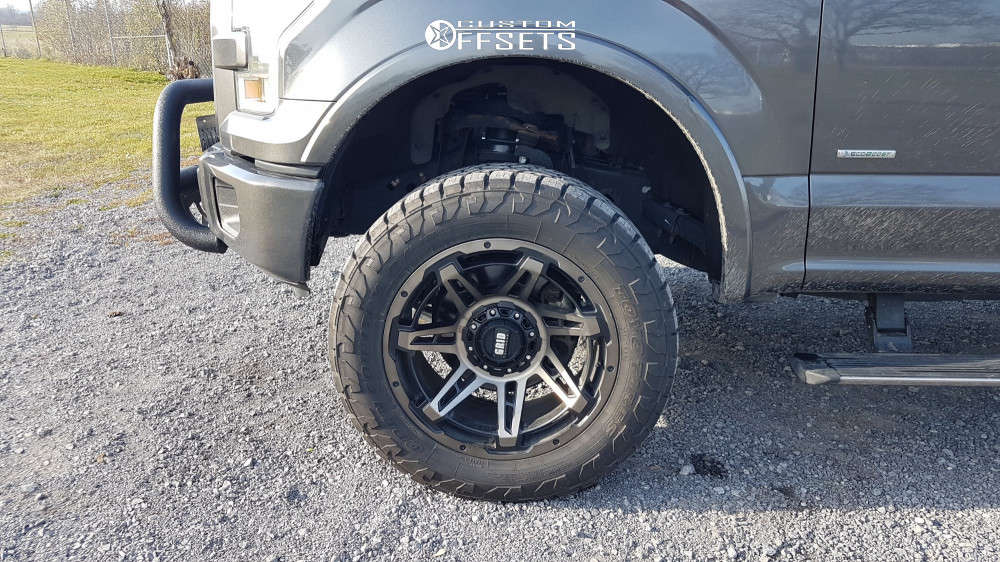 2017 Ford F-150 with 20x10 -12 Grid Gd12 and 33/12.5R20 Toyo Tires Open ...