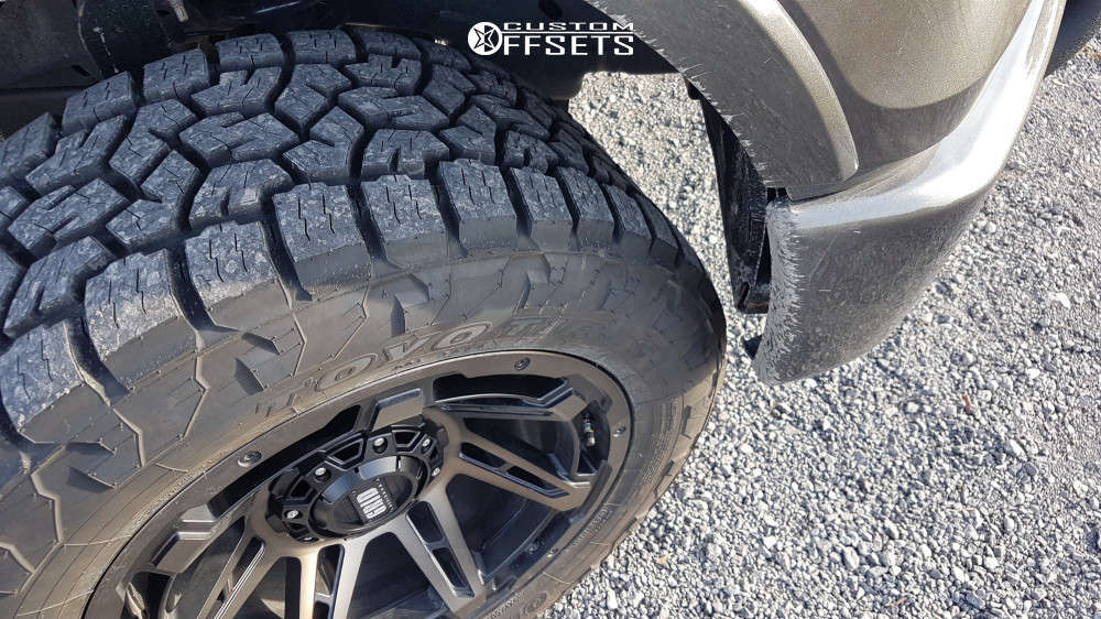 2017 Ford F-150 with 20x10 -12 Grid Gd12 and 33/12.5R20 Toyo Tires Open ...