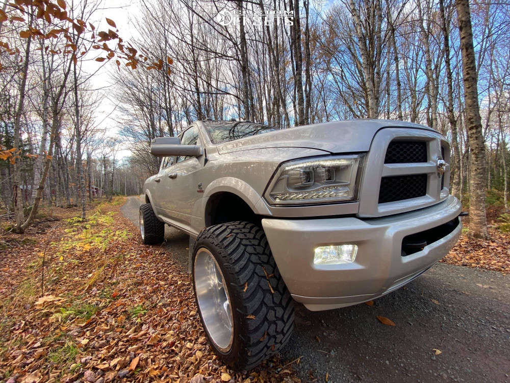 2017 Ram 2500 with 24x14 -76 Cali Offroad Summit and 37/13.5R24 AMP Mud ...