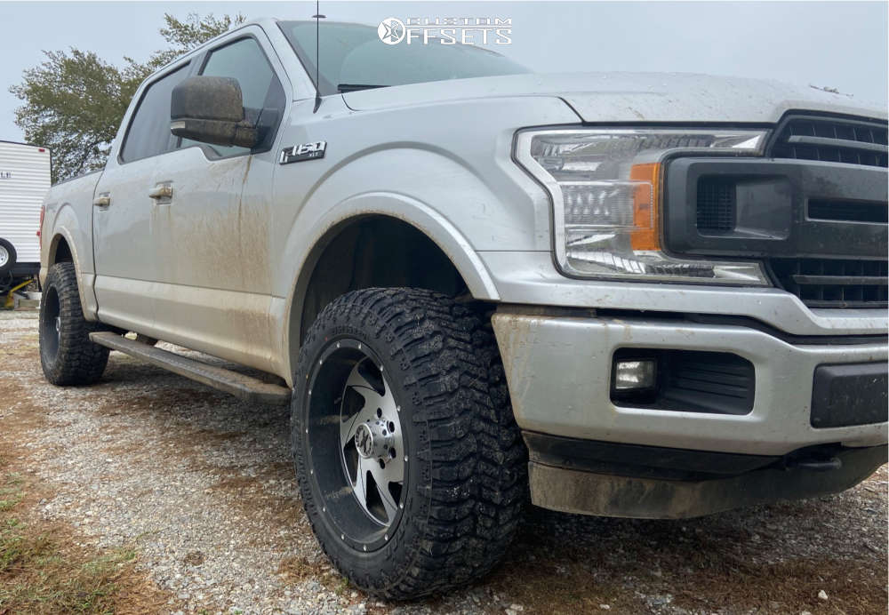 2018 Ford F-150 with 20x10 -25 Xtreme Force Xf7 and 33/12.5R20 Radar ...