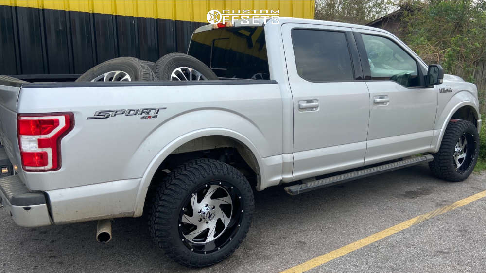 2018 Ford F-150 with 20x10 -25 Xtreme Force Xf7 and 33/12.5R20 Radar ...