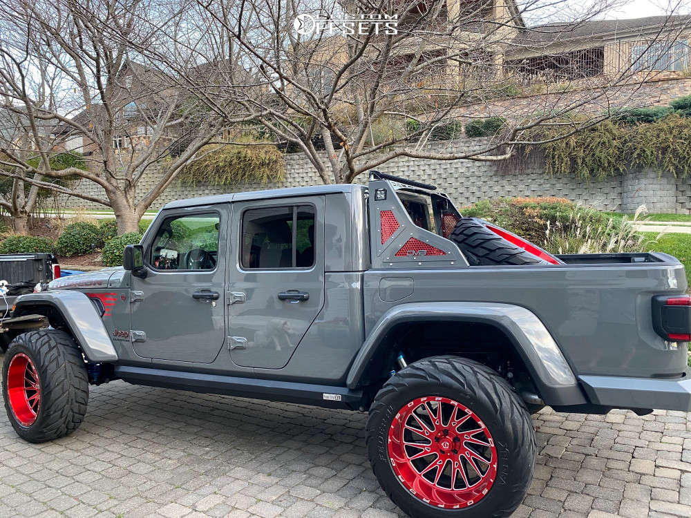2020 Jeep Gladiator with 22x12 -44 TIS 544RM and 37/12.5R22 Federal ...
