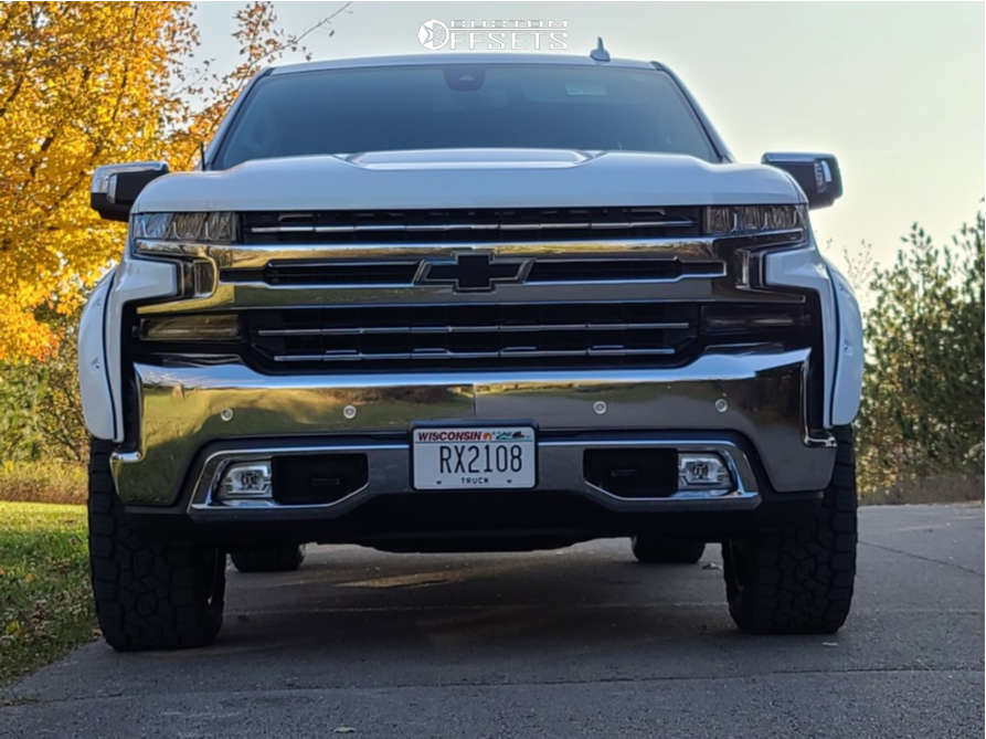 2019 Chevrolet Silverado 1500 with 20x9 -12 Motiv Offroad Mutant and 33 ...