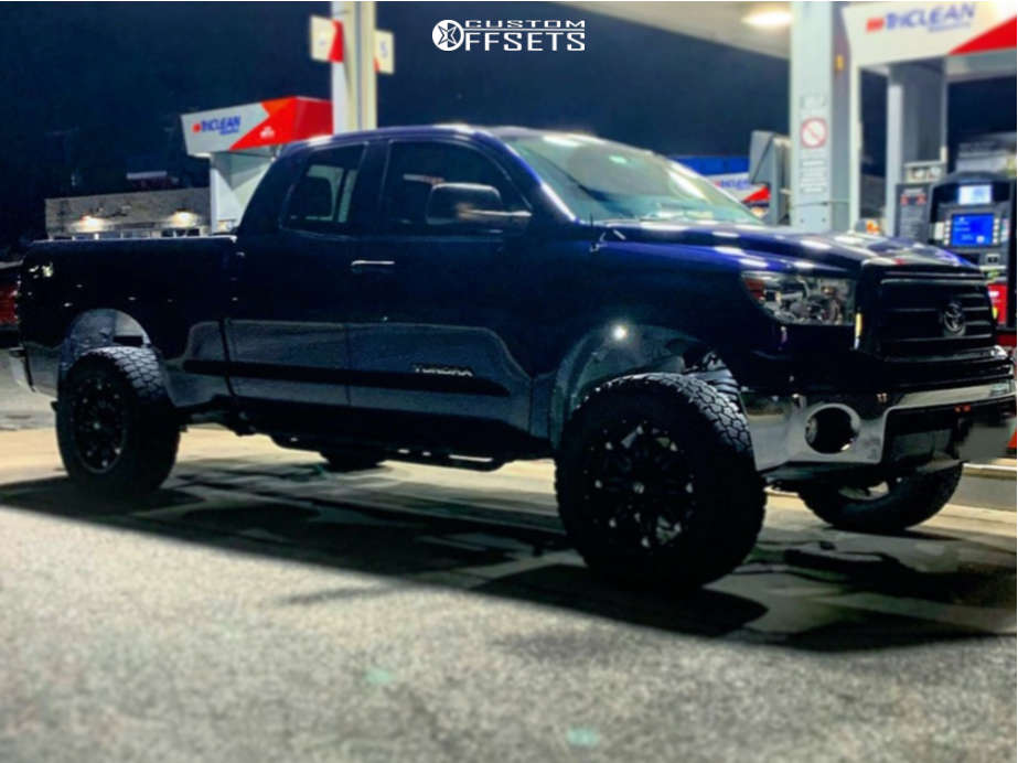 2013 Toyota Tundra with 20x10 -18 Fuel Hostage and 35/12.5R20 ...
