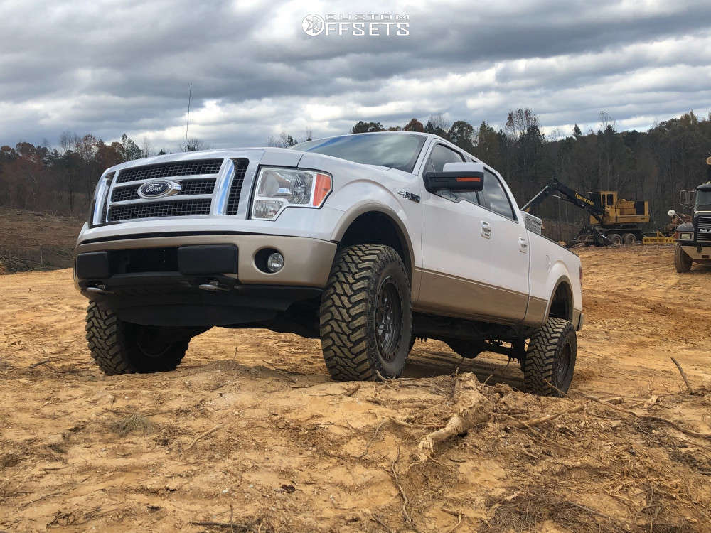 2011 Ford F-150 with 16x8 0 American Racing Ar201 and 35/12.5R16 Atturo ...