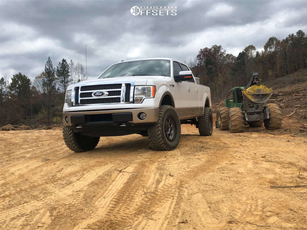 2011 Ford F-150 with 16x8 0 American Racing Ar201 and 35/12.5R16 Atturo ...