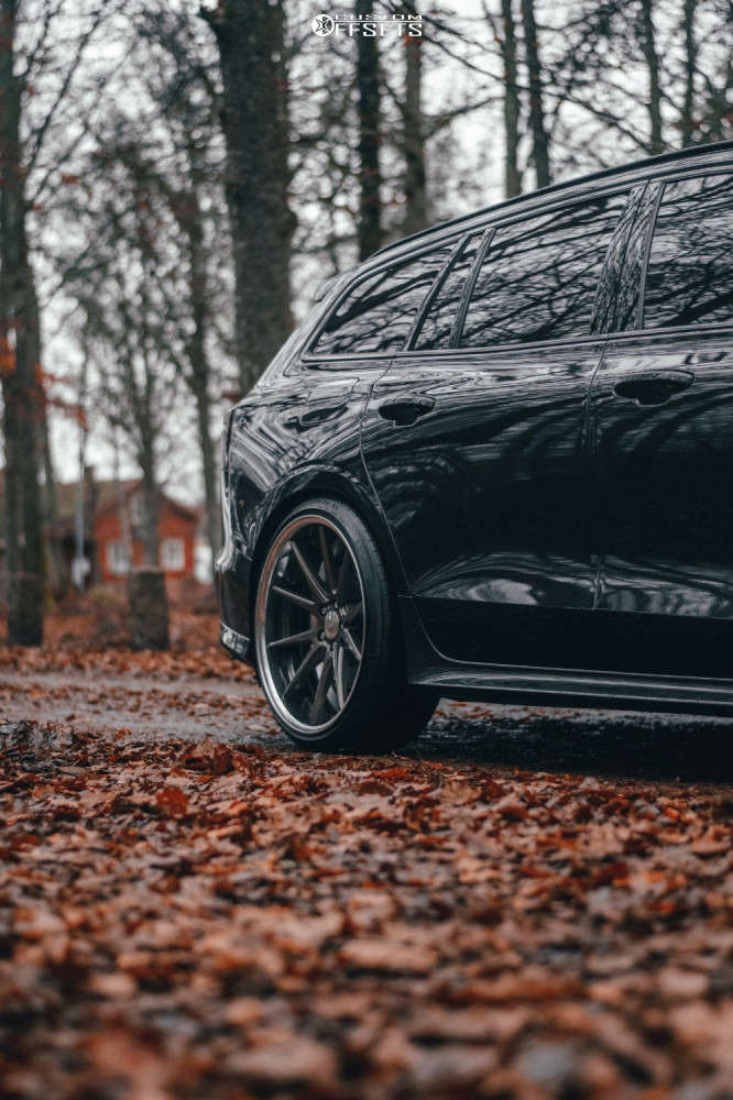 2019 Volvo V60 with 20x9 35 Work Gnosis Cv201 and 225/35R20 Continental ...