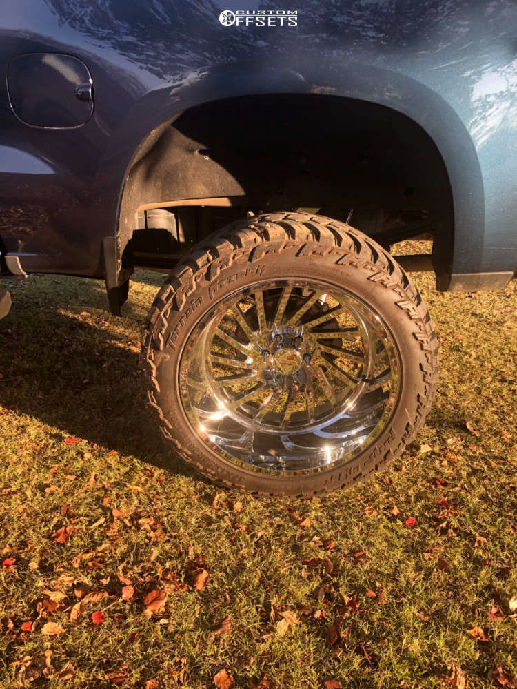 2019 Chevrolet Silverado 1500 with 24x14 -81 ARKON OFF-ROAD Caesar and ...