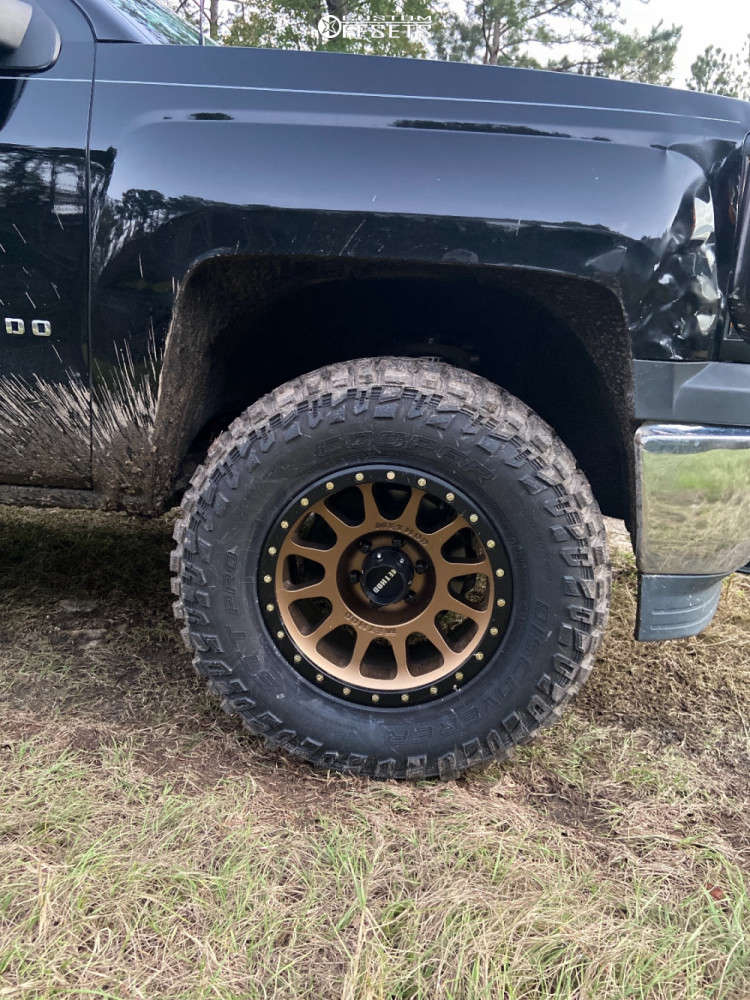 2014 Chevrolet Silverado 1500 with 18x9 Method Nv and 295/70R18 Cooper ...