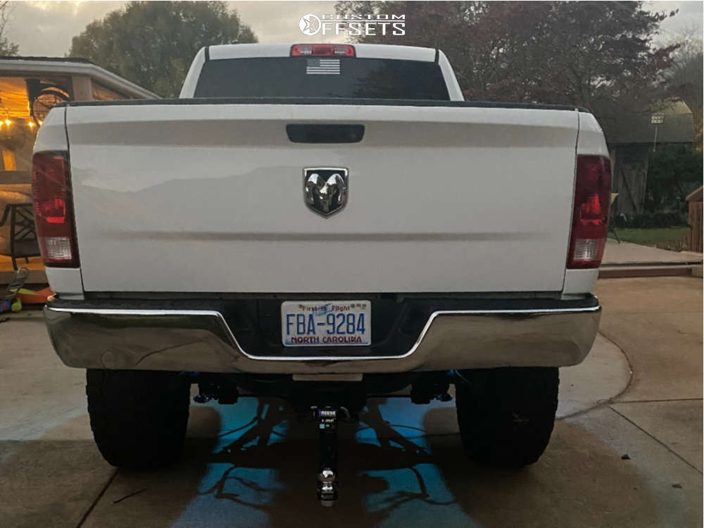 2016 Ram 1500 with 22x10 -18 Fuel Runner and 37/12.5R22 Nitto Ridge ...