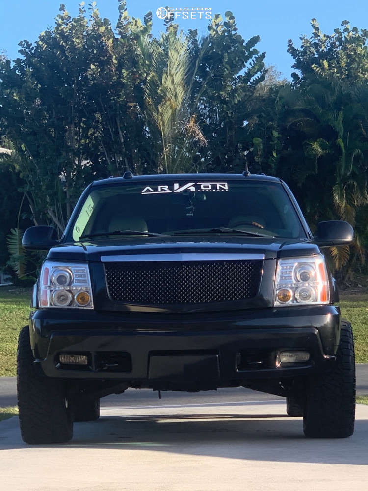 2004 Cadillac Escalade ESV with 20x10 -25 ARKON OFF-ROAD Roosevelt and ...