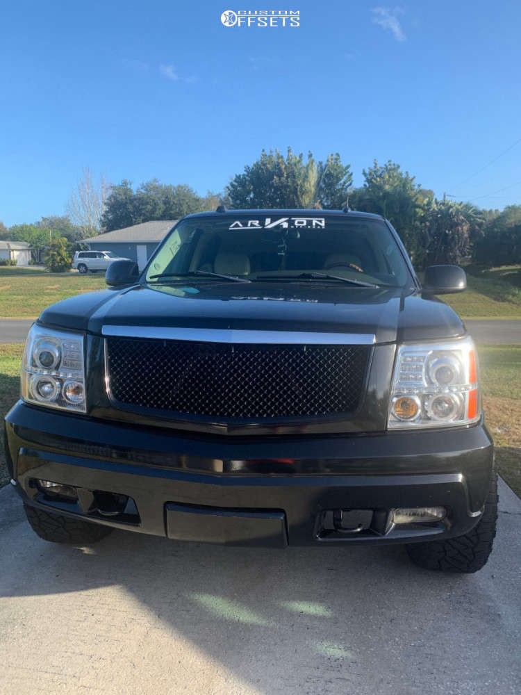 2004 Cadillac Escalade ESV with 20x10 -25 ARKON OFF-ROAD Roosevelt and ...