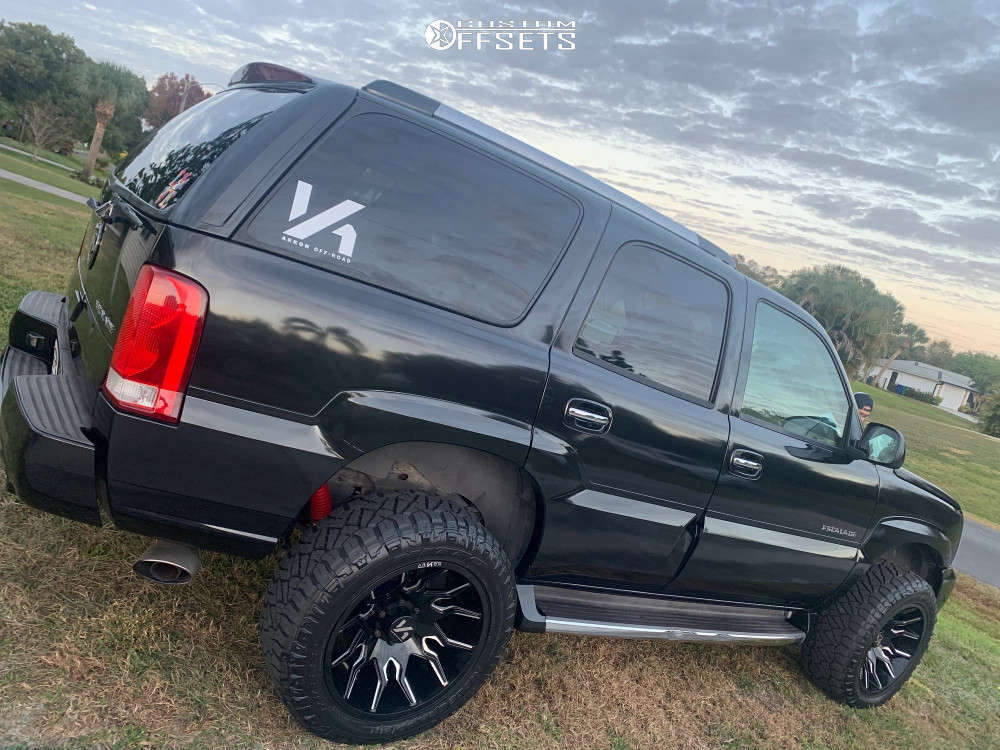 2004 Cadillac Escalade ESV with 20x10 -25 ARKON OFF-ROAD Roosevelt and ...