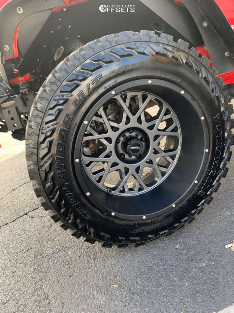 2008 Jeep Wrangler with 20x12 -55 Vision Rocker and 35/12.5R20 Yokohama ...