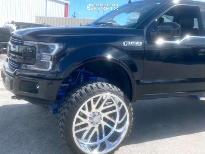 2018 Ford F-150 with 26x14 -76 Stealth Forged Strike and 35/15.5R26 ...