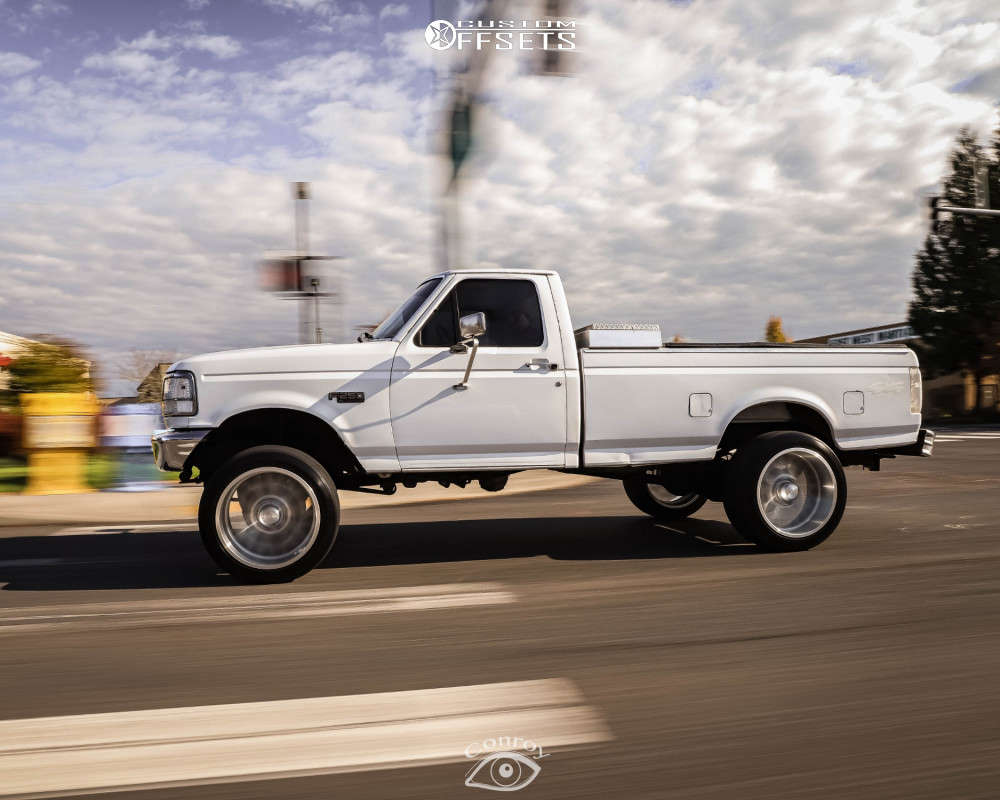1996 Ford F-250 with 22x12 -44 Axe Offroad Ax1.1 and 305/45R22 Nitto ...