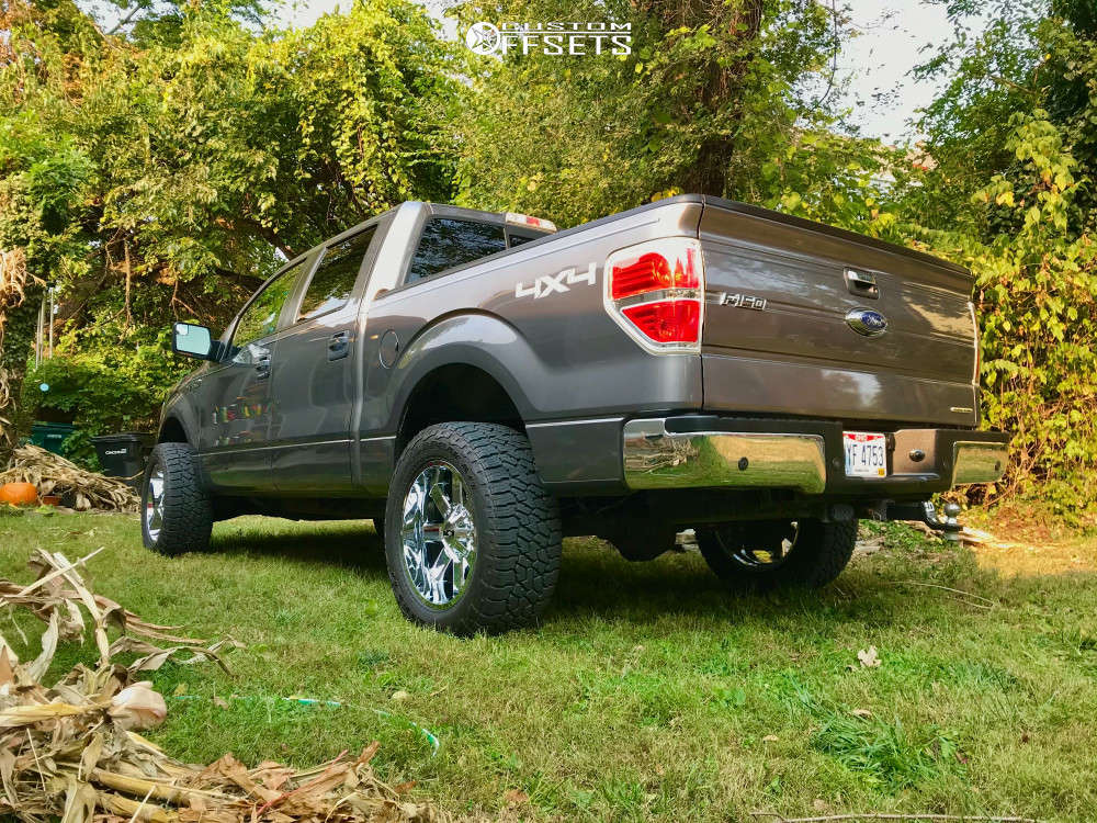 2014 Ford F-150 with 20x10 -19 Alloy Ion 141 and 33/12.5R20 Falken ...