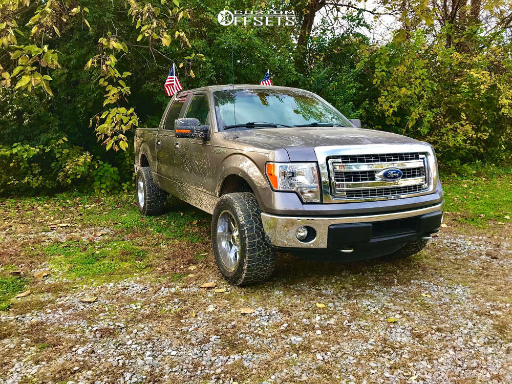 2014 Ford F-150 with 20x10 -19 Alloy Ion 141 and 33/12.5R20 Falken ...