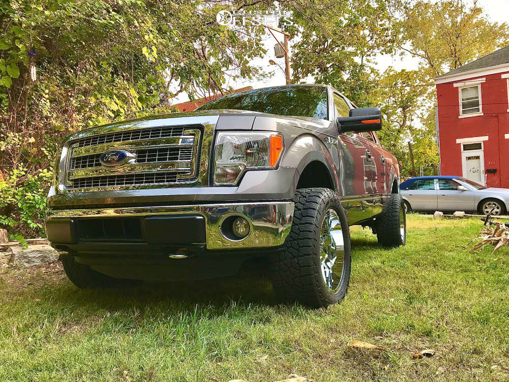 2014 Ford F-150 with 20x10 -19 Alloy Ion 141 and 33/12.5R20 Falken ...