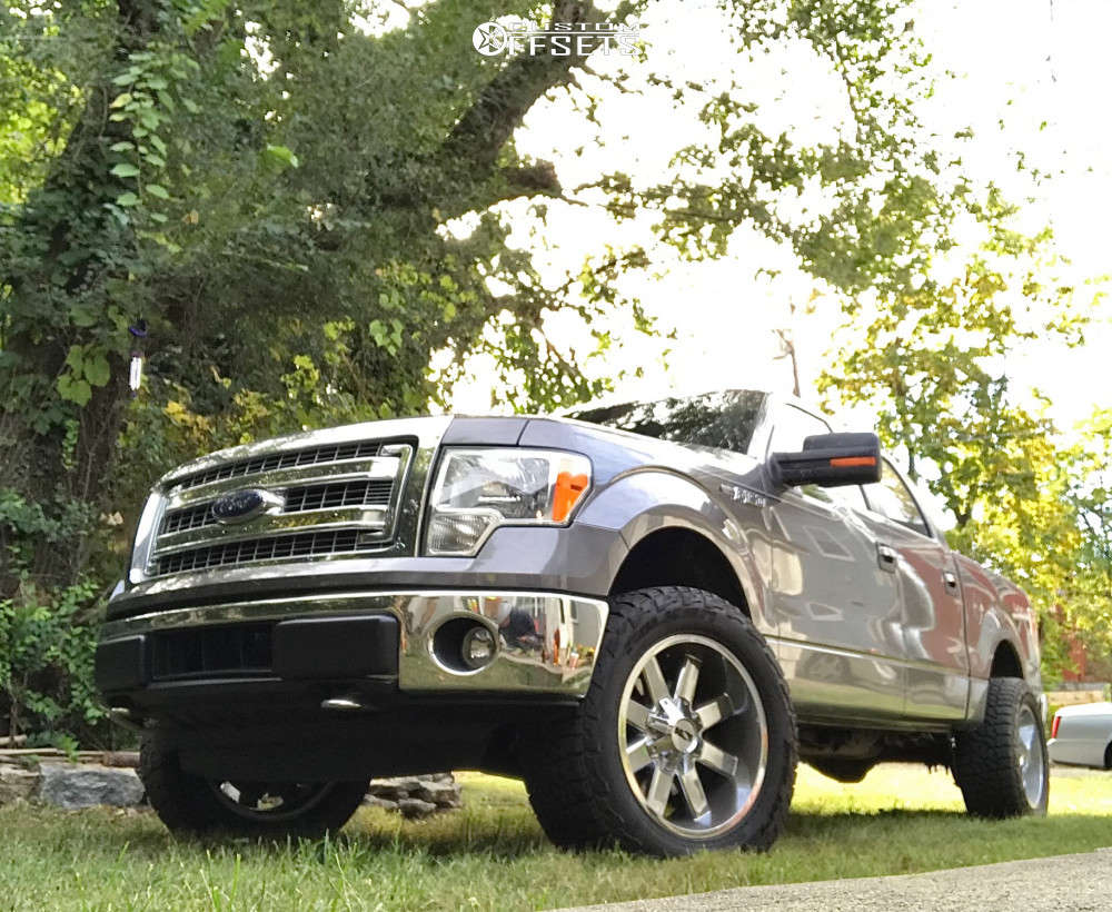 2014 Ford F-150 with 20x10 -19 Alloy Ion 141 and 33/12.5R20 Falken ...