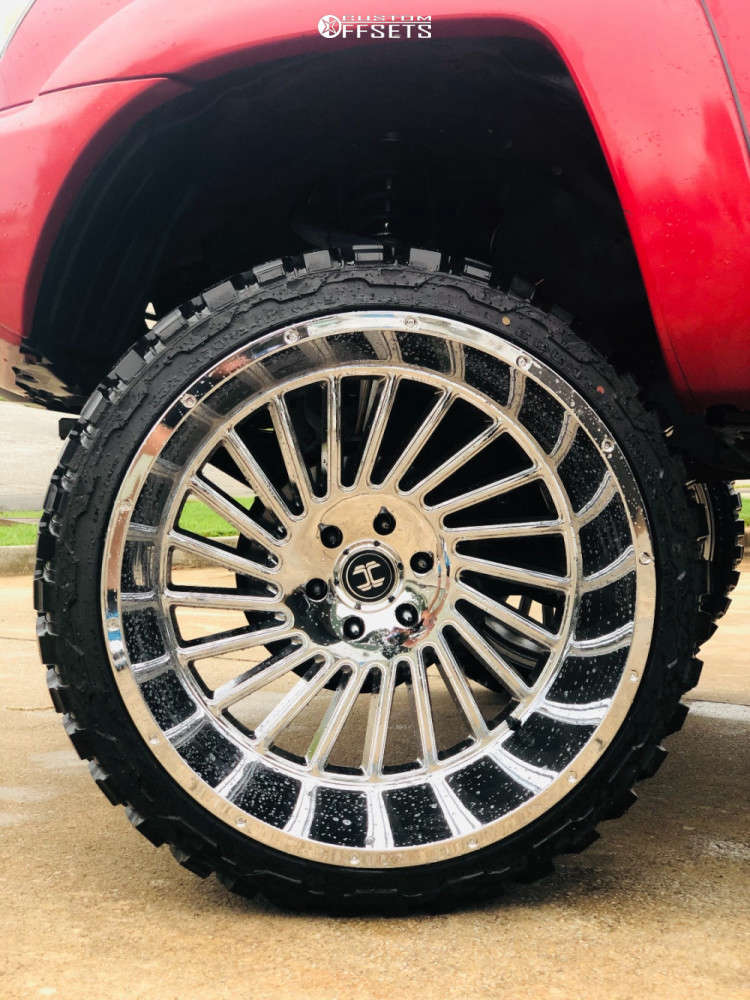 2012 Toyota Tacoma with 24x14 -76 Hardcore Offroad Hc17 and 33/14.5R24 ...