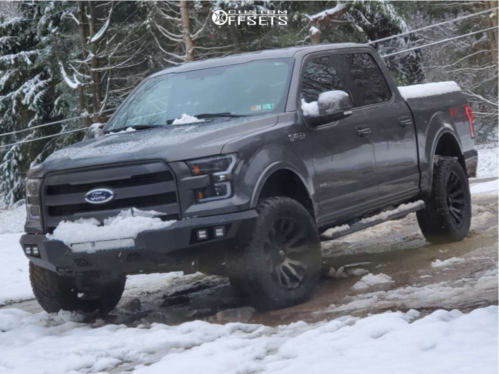 2015 Ford F-150 with 20x9 1 Fuel Blitz and 305/55R20 Nitto Ridge ...
