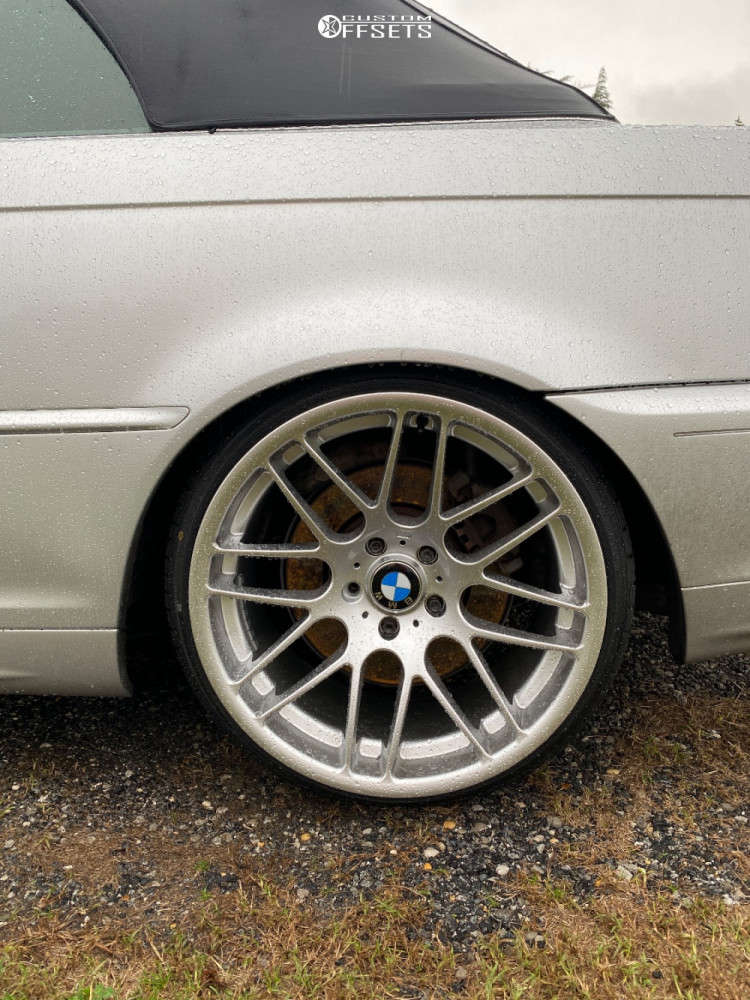2002 BMW 330Ci with 19x9.5 33 VMR V703 and 225/35R19 Achilles Atr Sport ...