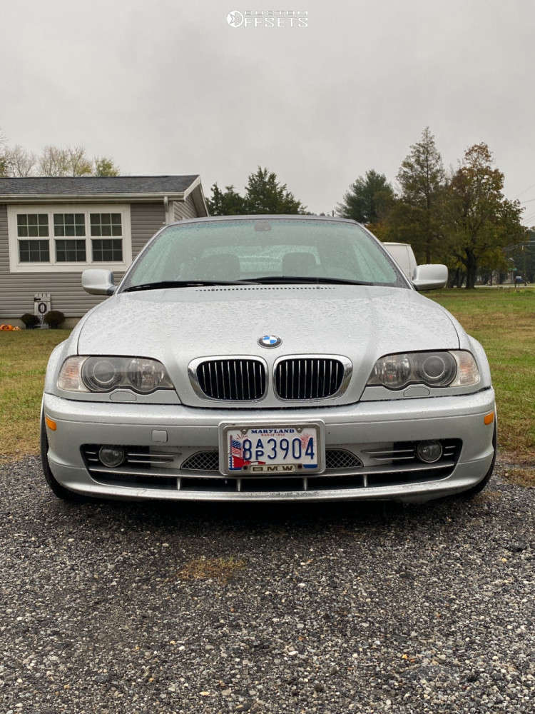2002 BMW 330Ci with 19x9.5 33 VMR V703 and 225/35R19 Achilles Atr Sport ...