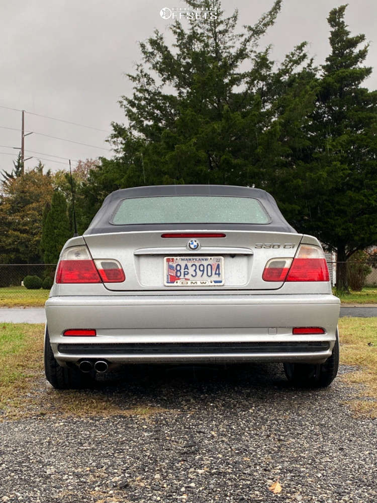 2002 BMW 330Ci with 19x9.5 33 VMR V703 and 225/35R19 Achilles Atr Sport ...