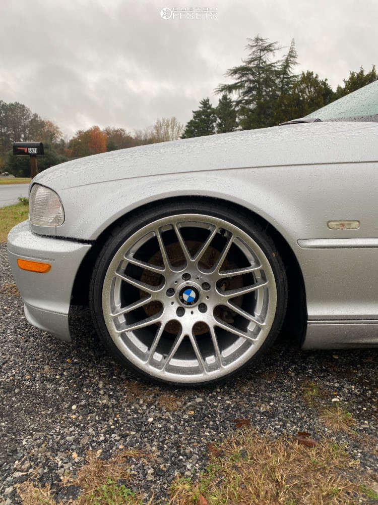 2002 BMW 330Ci with 19x9.5 33 VMR V703 and 225/35R19 Achilles Atr Sport ...