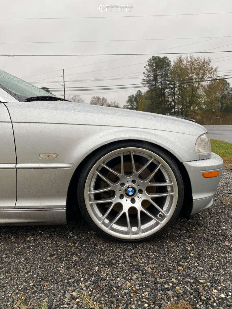 2002 BMW 330Ci with 19x9.5 33 VMR V703 and 225/35R19 Achilles Atr Sport ...